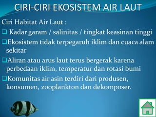 ekosistem air tawar | PPTX