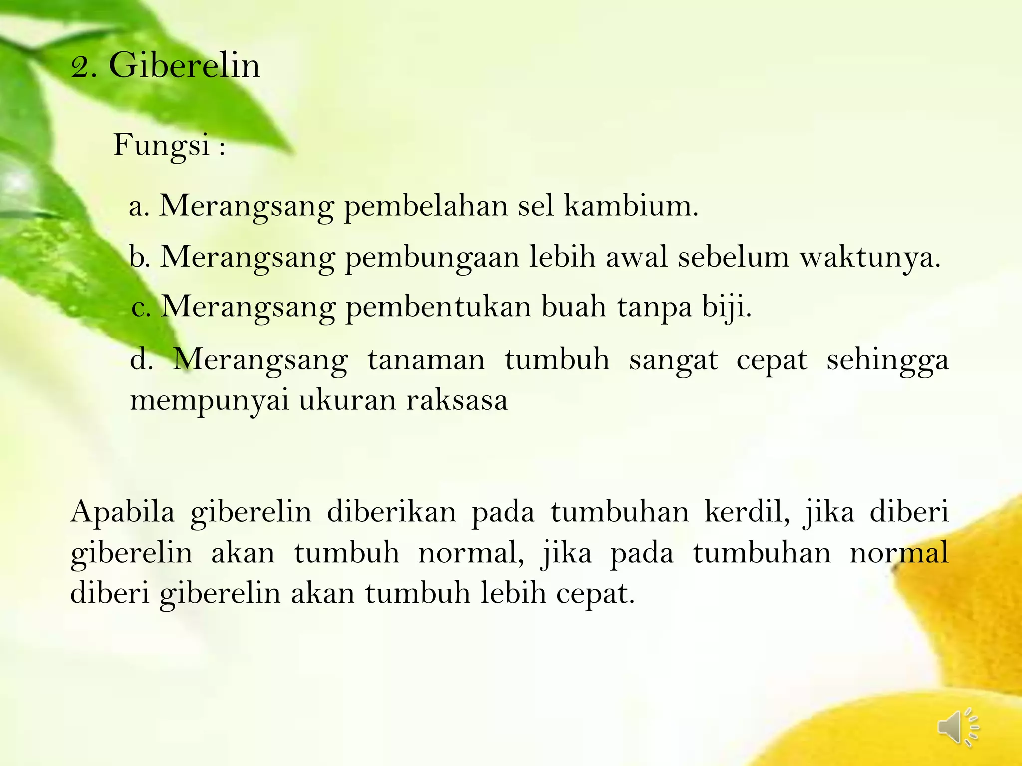 Hormon tumbuhan | PPTX