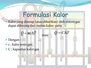 Fisika TERMODINAMIKA | PPTX