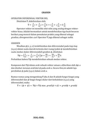 gradien matkul anvek | PDF