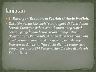 Simpanan Nasabah | PPT
