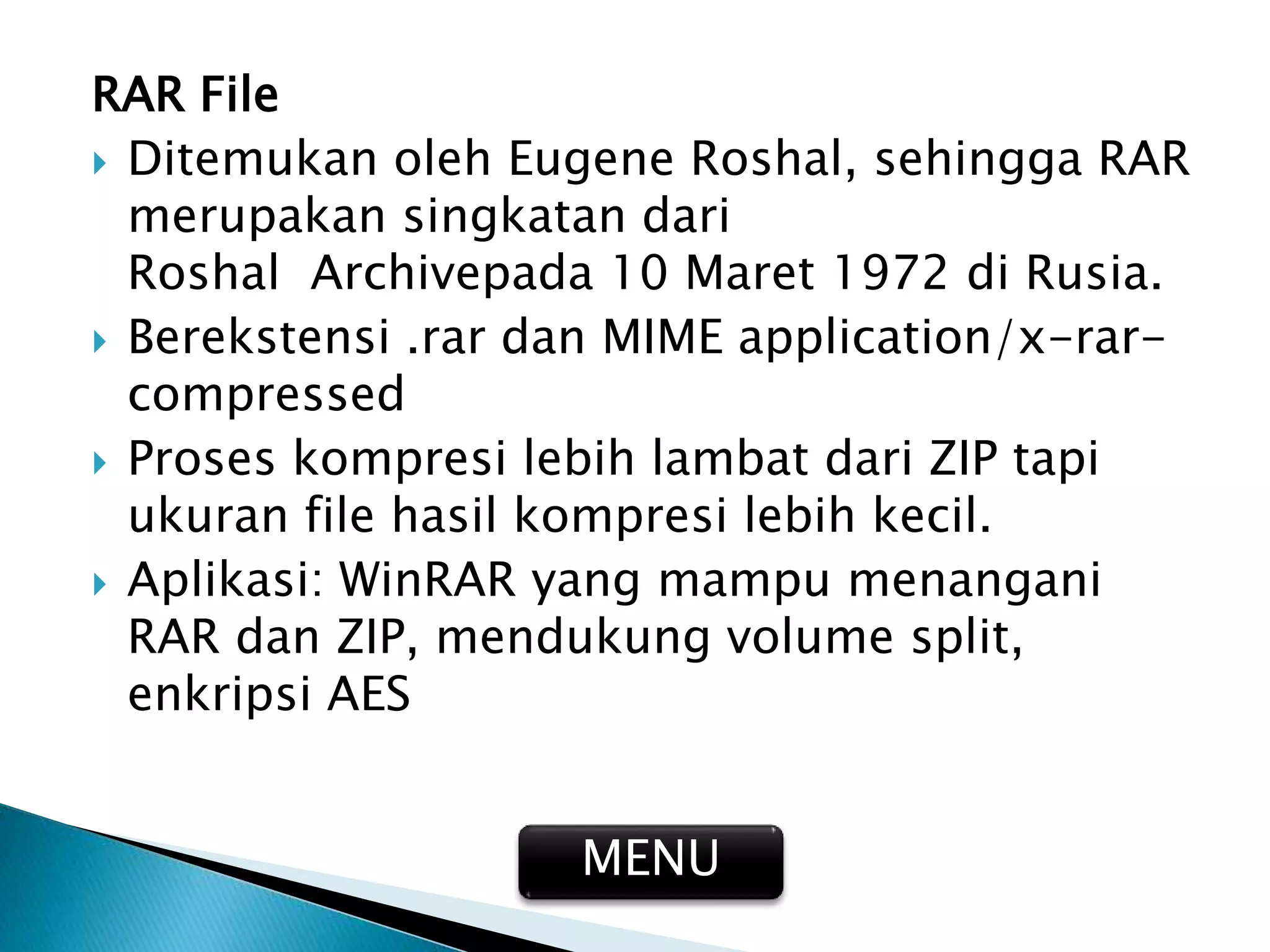 Kompresi dan Dekompresi | PPTX