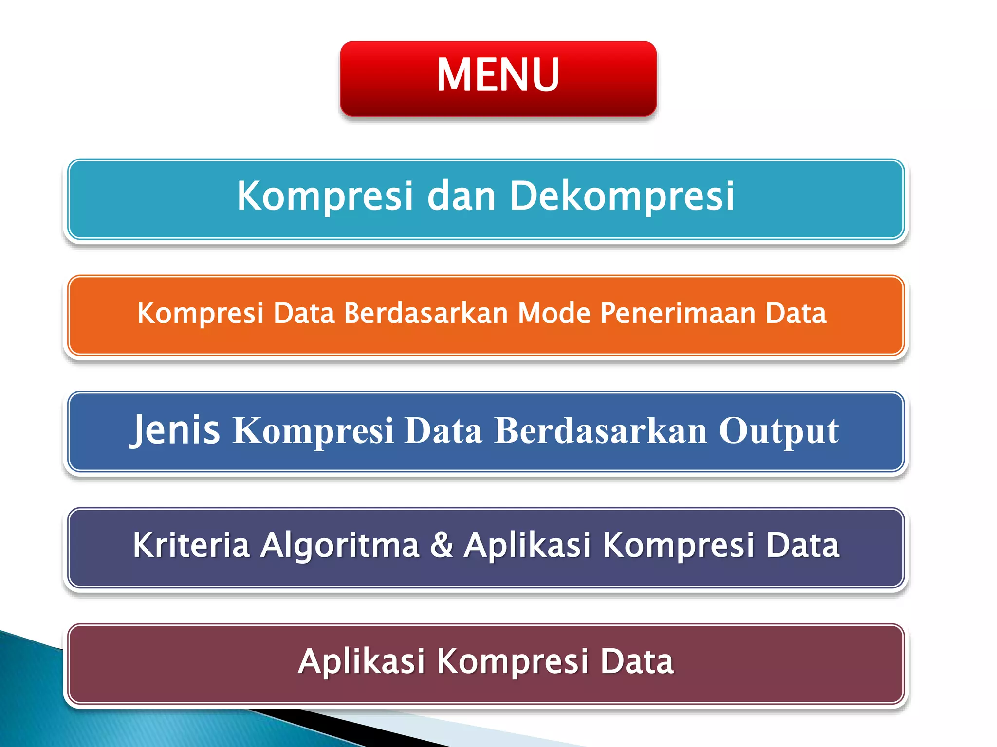 Kompresi dan Dekompresi | PPTX