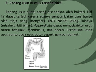 gangguan sistem pencernaan | PPTX