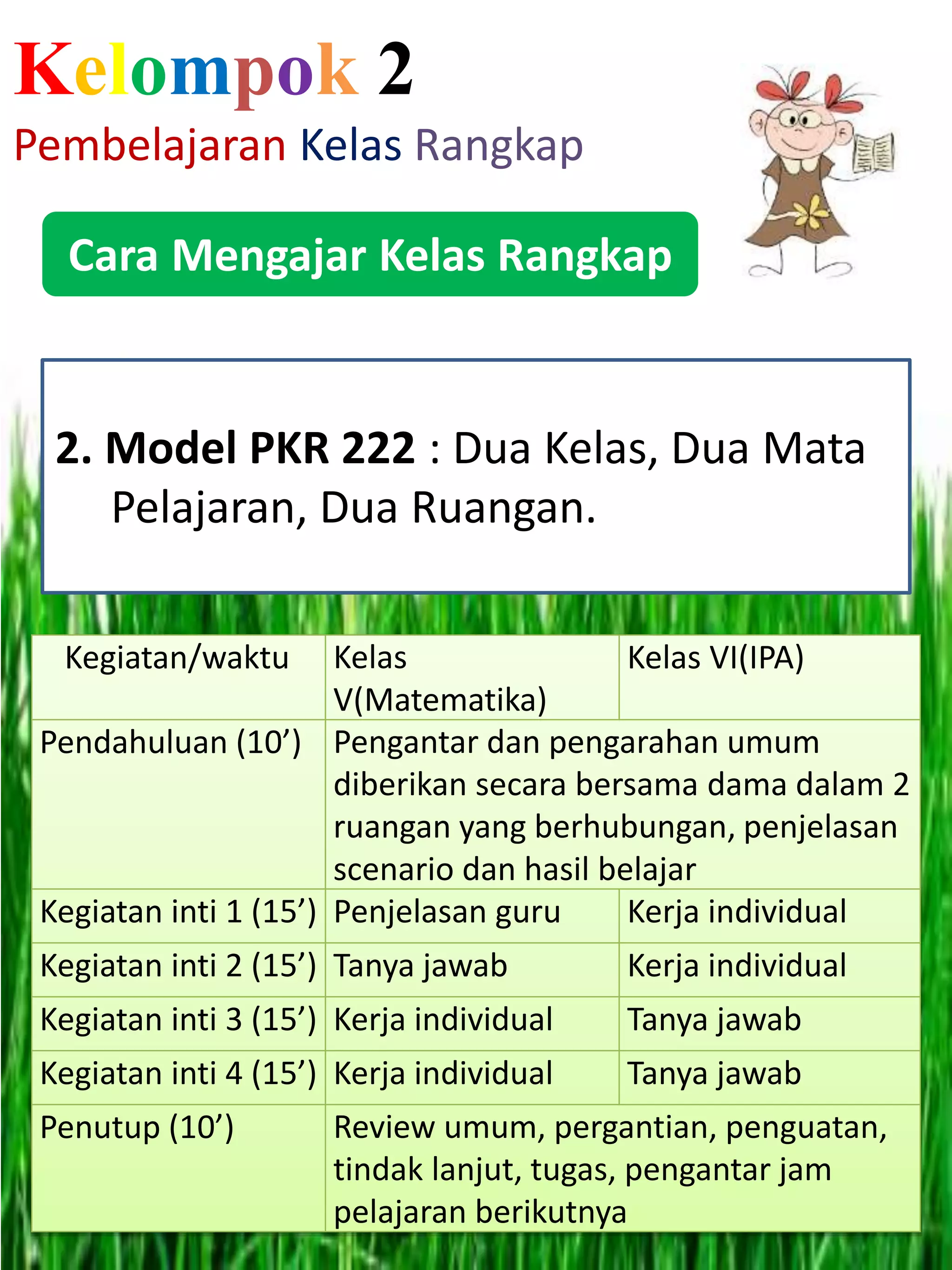 pembelajaran kelas rangkap | PPTX