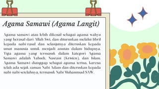 KELOMPOK 2 Mata Kuliah Agama islam universitas Pakuan | PDF