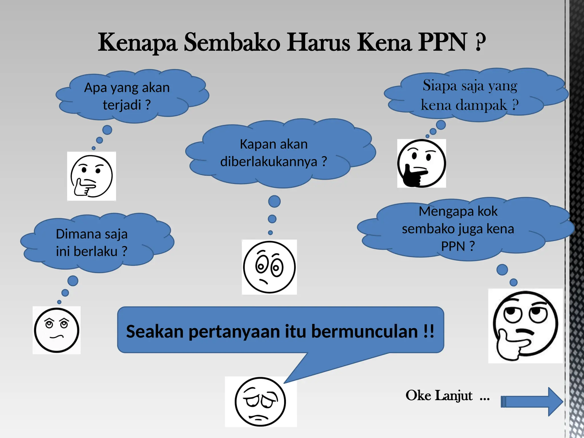 PPT latar belakang terjadinya PPN dalam sembako | PPTX