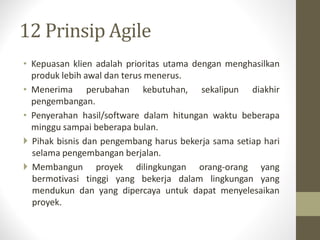 Kelompok 2 agile software development | PDF