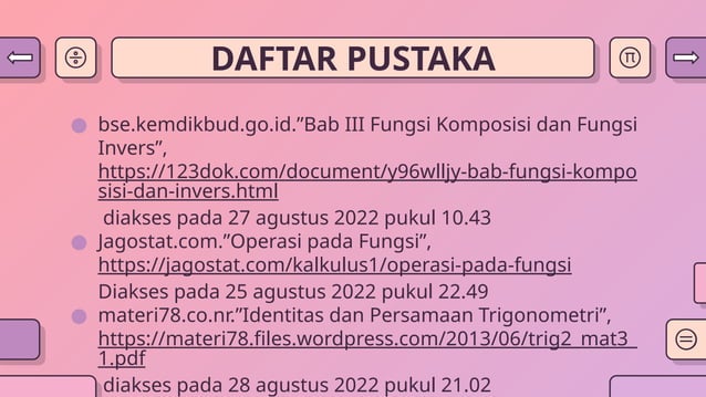 Kelompok 2 - Operasi Fungsi, Fungsi Komposisi, Identitas_Persamaan ...