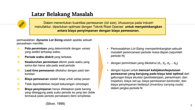 Pengembangan metode heuristik silver-meal | PDF | Business | Business and Finance