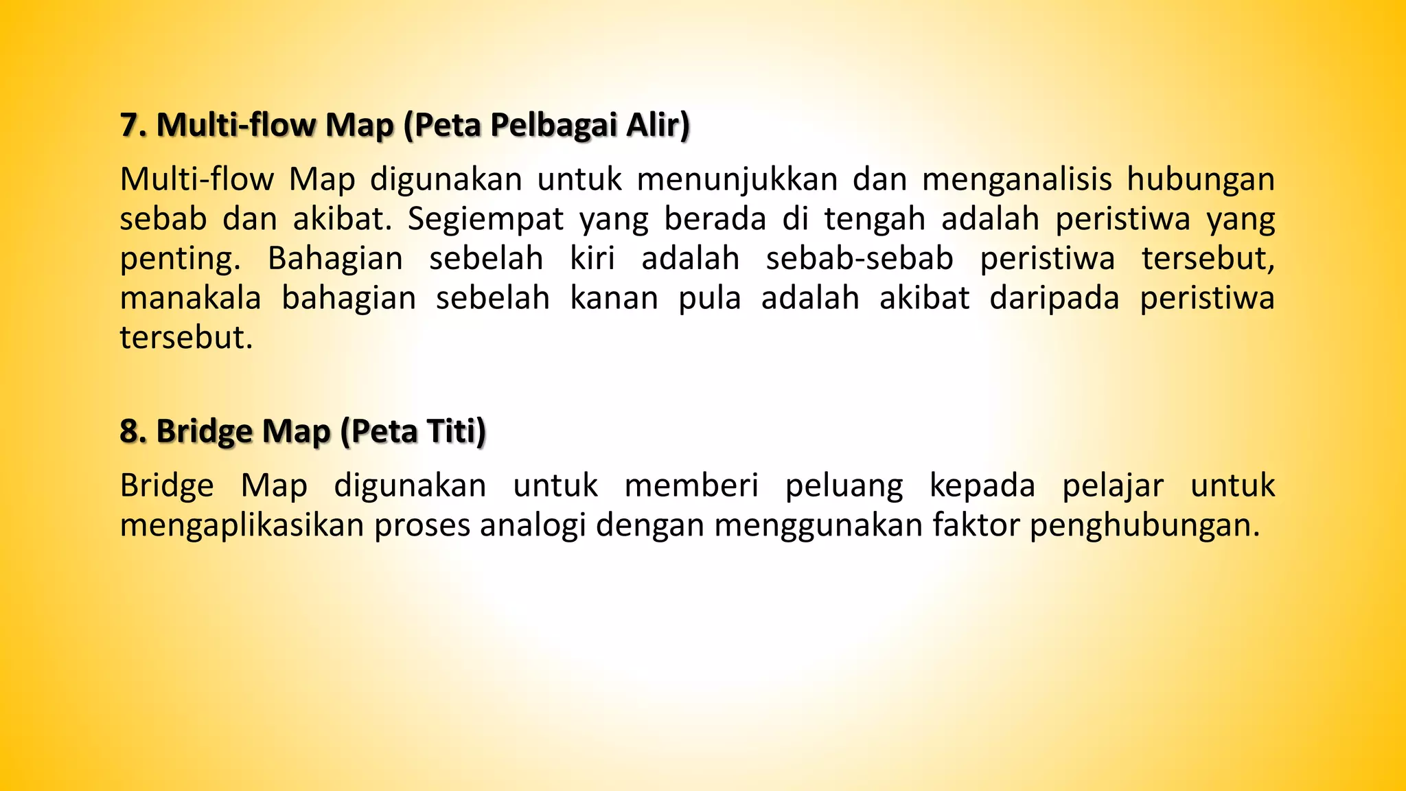 Pengertian dan jenis-jenis peta minda | PPTX