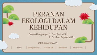 Peranan Ekologi dalam Kehidupan.pptx