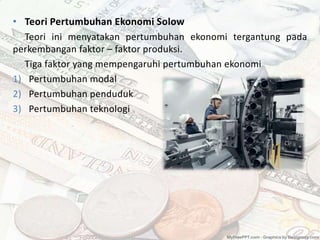 Kelompok 2 pertumbuhan ekonomi (presentasi) | PPTX