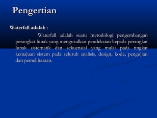 Kelompok 2 waterfall | PPT