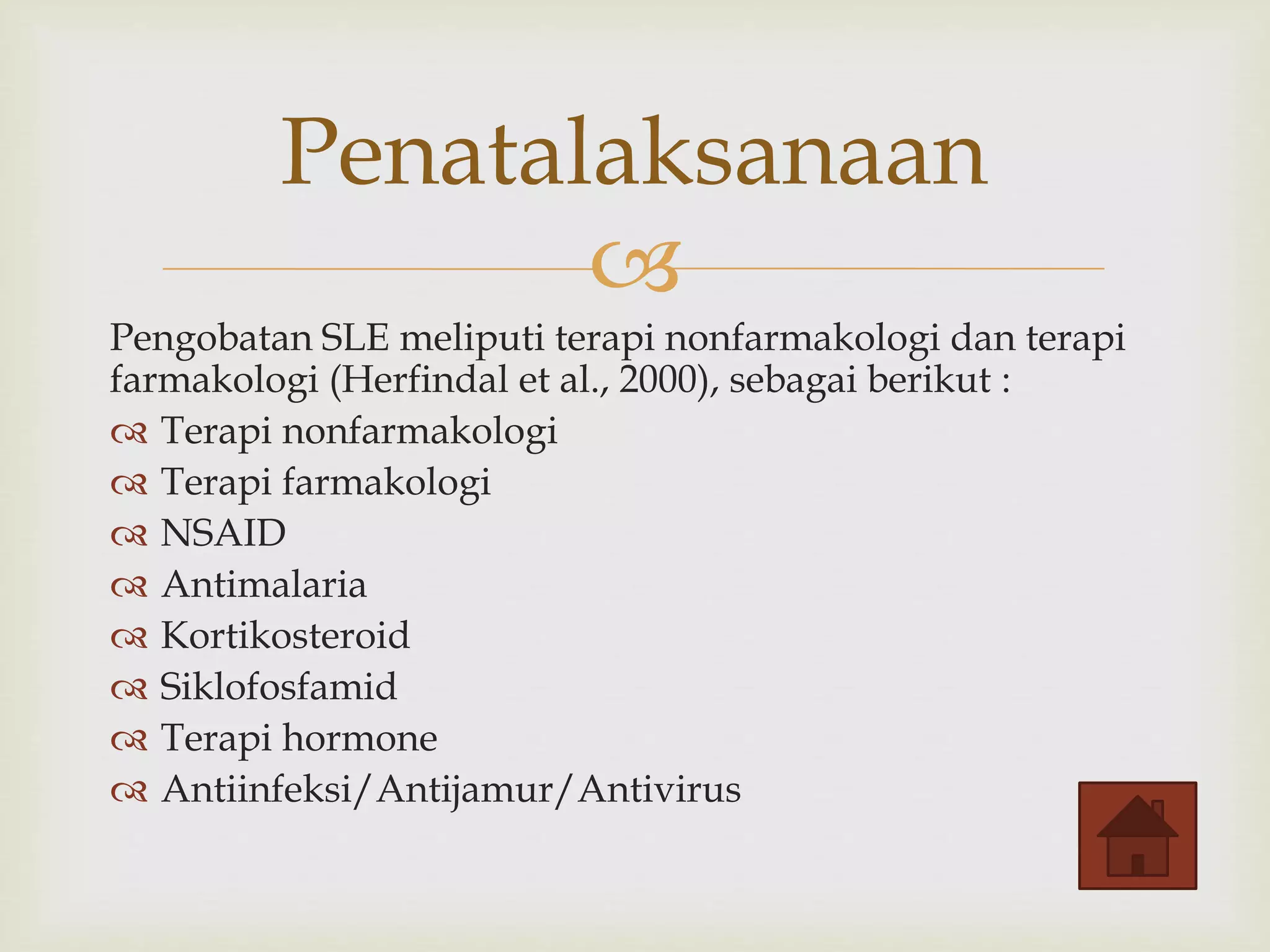 SLE (Sistemics lupus erythematosus) | PPTX