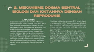 Kelompok 2_Dasar genetik, dogma sentral biologi, dan pewarisan sifat ...
