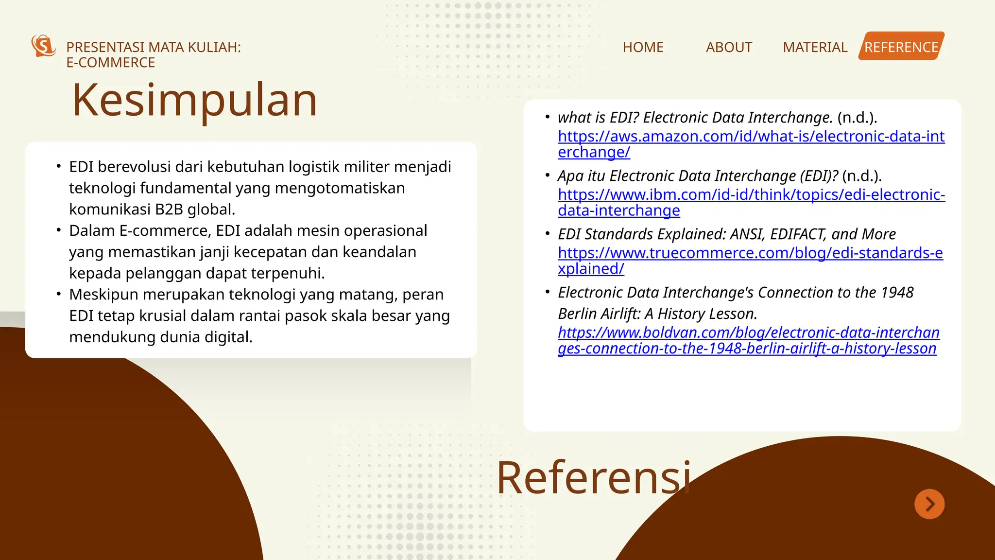 Kelompok 2 E-Commerce EDI: Electronic Data Interchange | PPTX