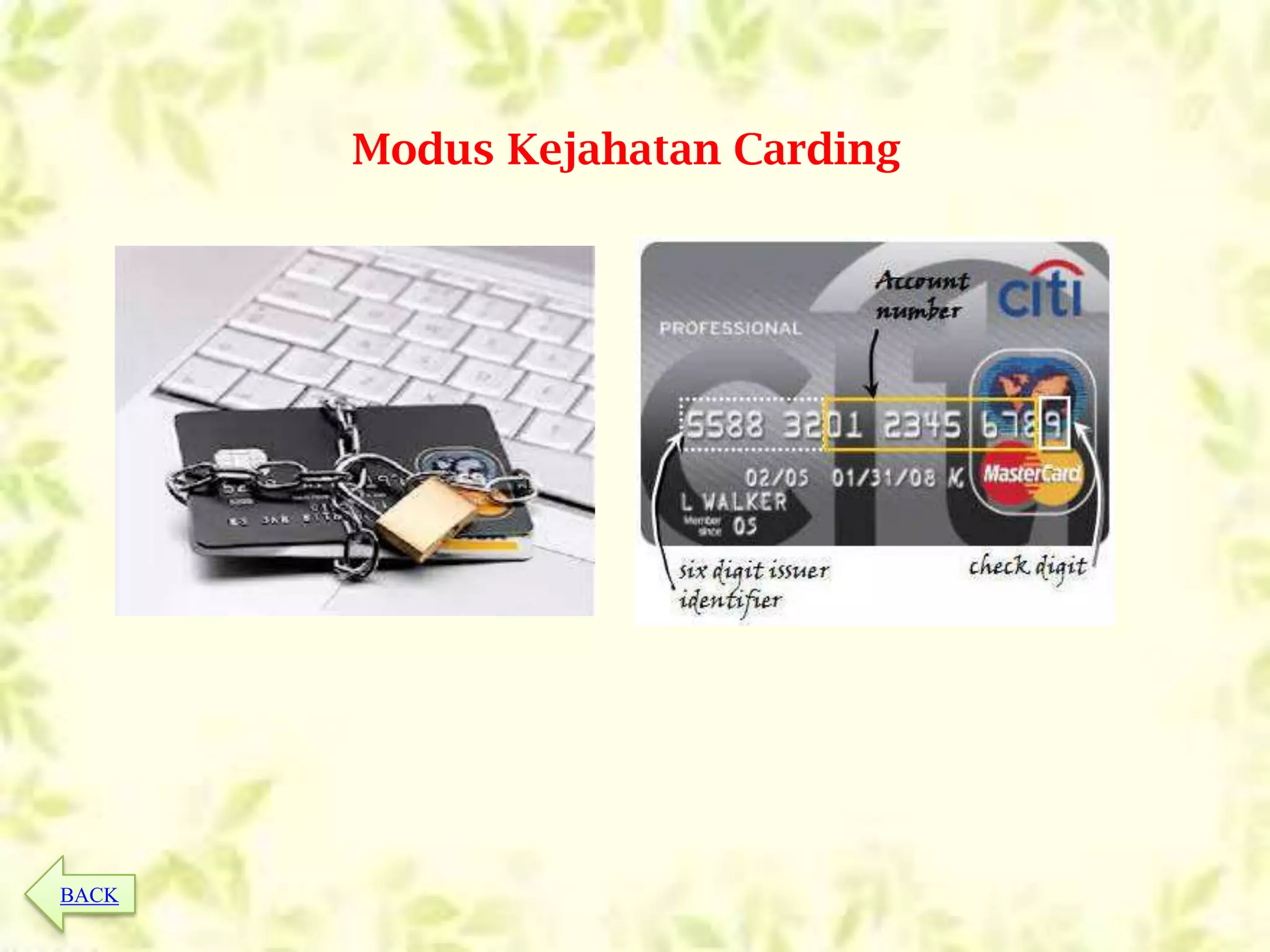 Kelompok 2 "CARDING" - EPTIK | PPT