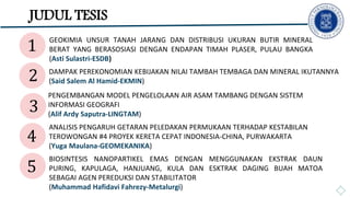 Kelompok 2 esdb | PPTX