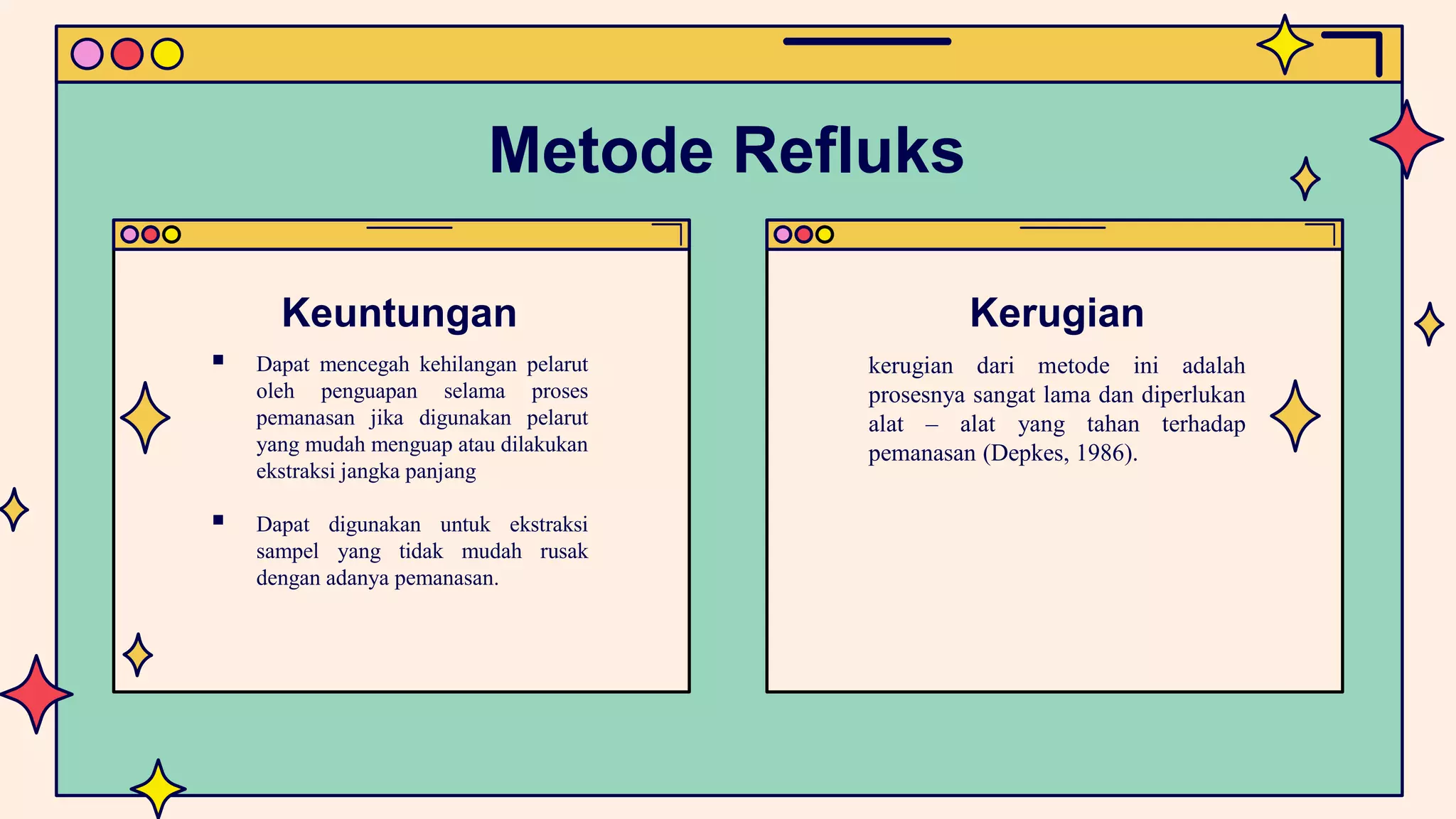 PPT Ekstraksi Cara Panas | PPTX