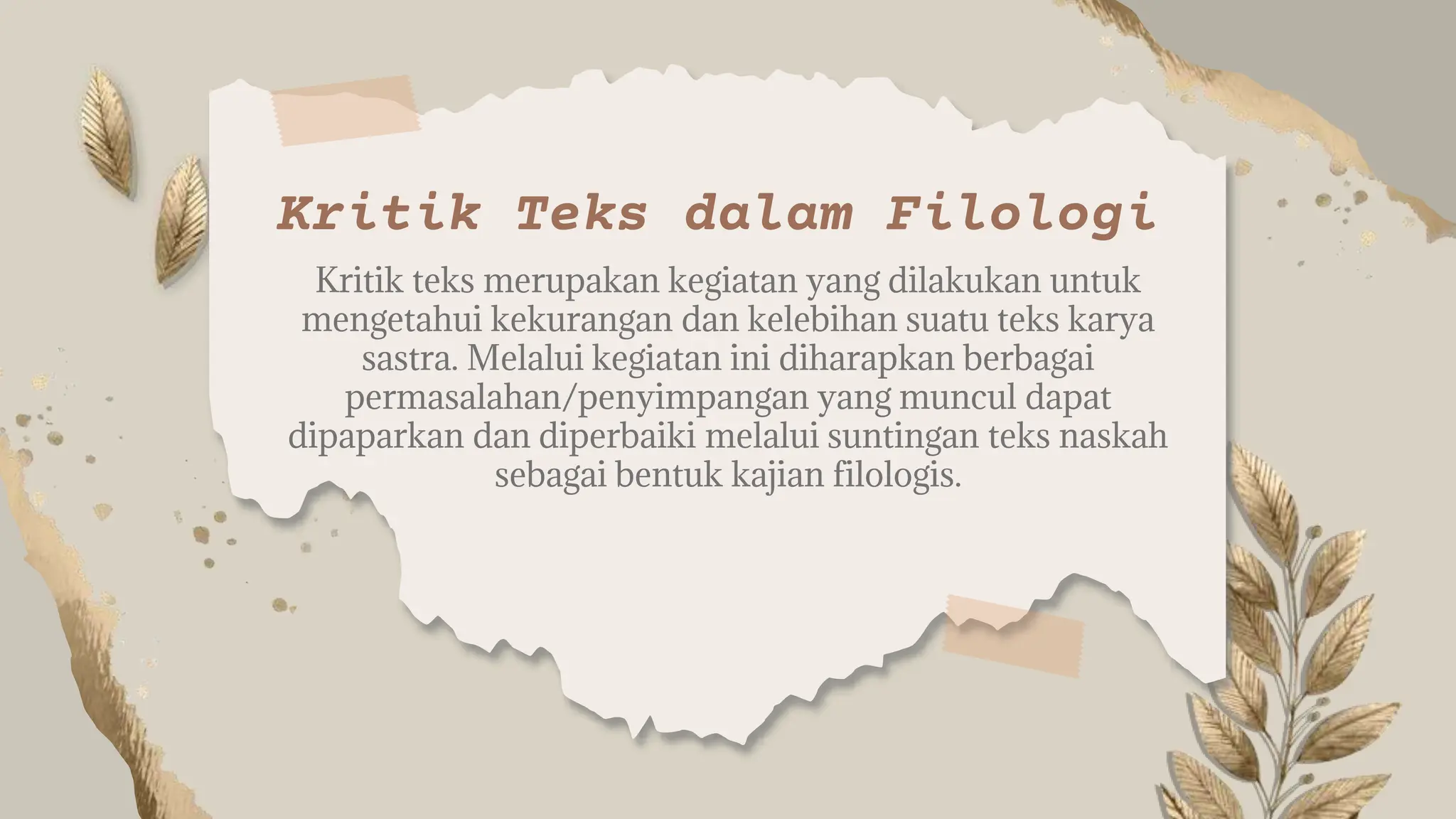 FILOLOGI.YENNY SETIANINGSIH.S1.SASTRA LAMApptx | PPTX