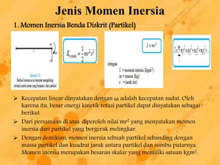 FISIKA "Momen Inersia" | PPTX
