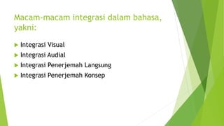 Integrasi Bahasa Indonesia dengan Matematika.pptx