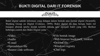 Kelompok 2 it forensik | PPTX