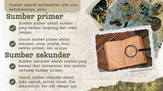 PENELITIAN SEJARAH, METODE, DAN SUMBER SEJARAH | PDF