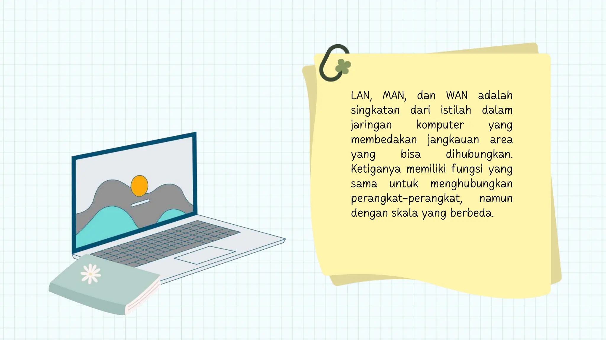 Pengenalan jaringan skala lan,man,dan wan | PPTX