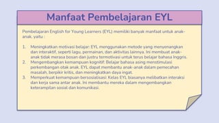Media to teach eyl taching english for childrenKelompok 2_Media Teach EYL.basingpptx | PPTX