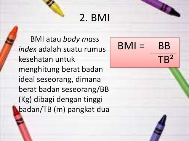 MENU SEHAT BMR BMI | PPT