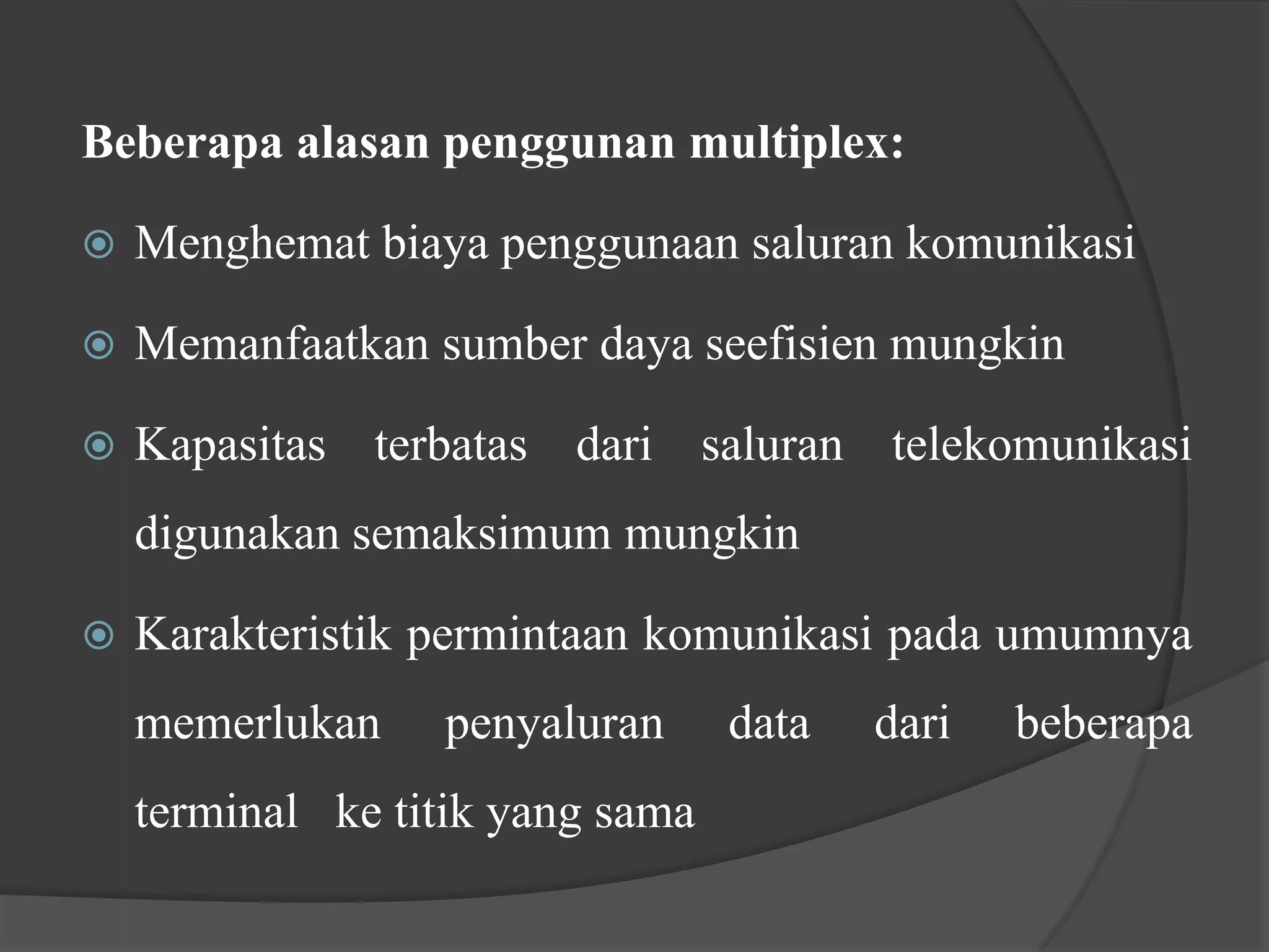 Kelompok 2 multiplexing dan demultiplexing | PPTX