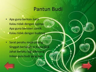 Pantun lama | PPT