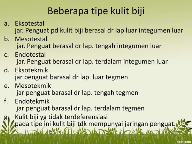 PPT Embriologi Tumbuhan - Perkembangan Embrio dan Biji | PPTX