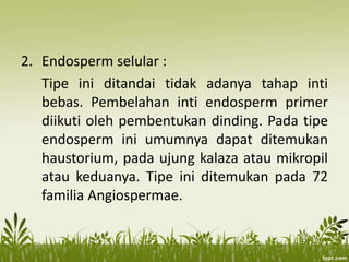 PPT Embriologi Tumbuhan - Perkembangan Embrio dan Biji | PPTX