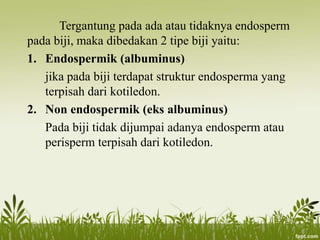 PPT Embriologi Tumbuhan - Perkembangan Embrio dan Biji | PPTX