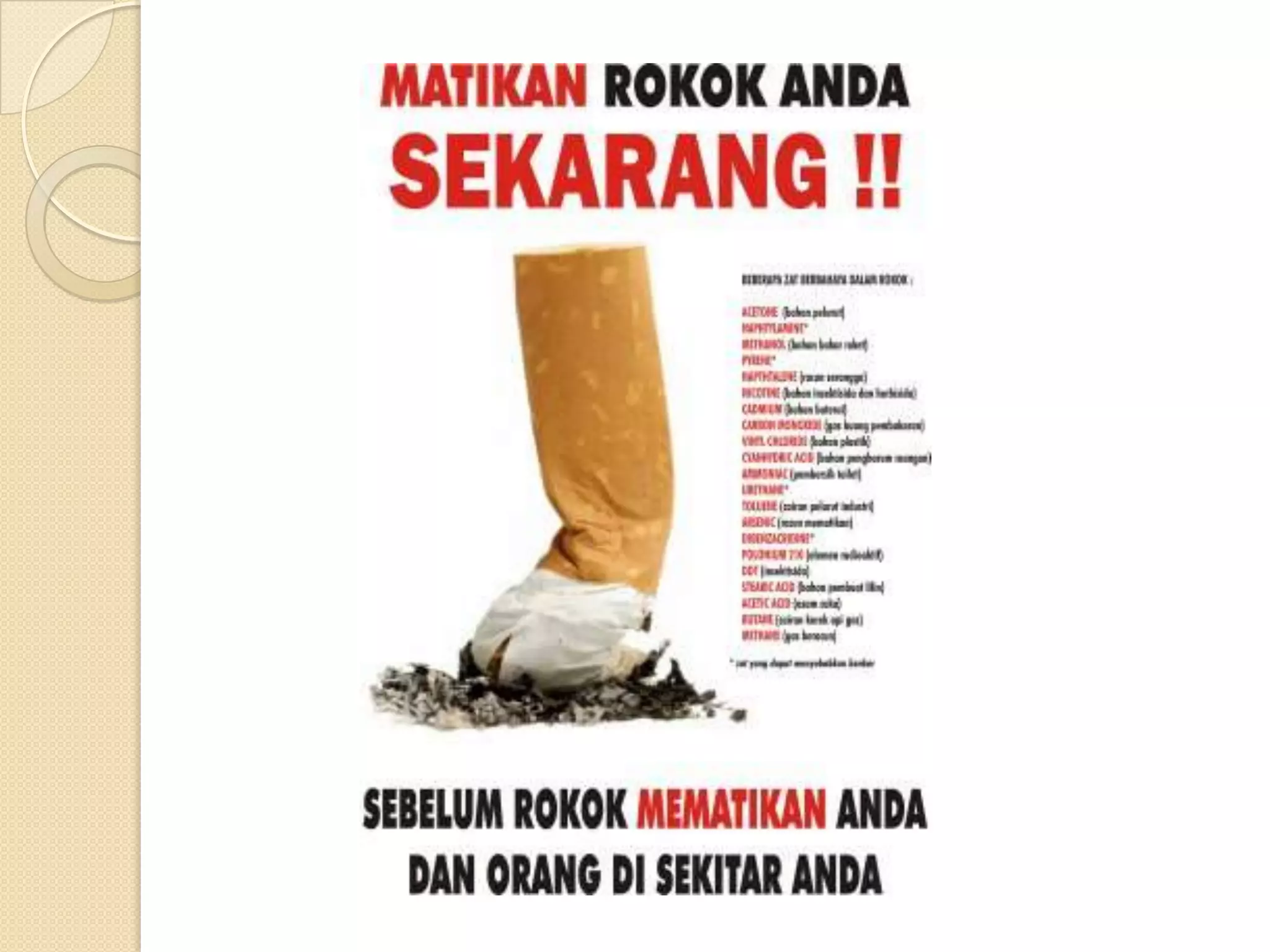 Rokok dan Aspek Hukumnya | PPTX