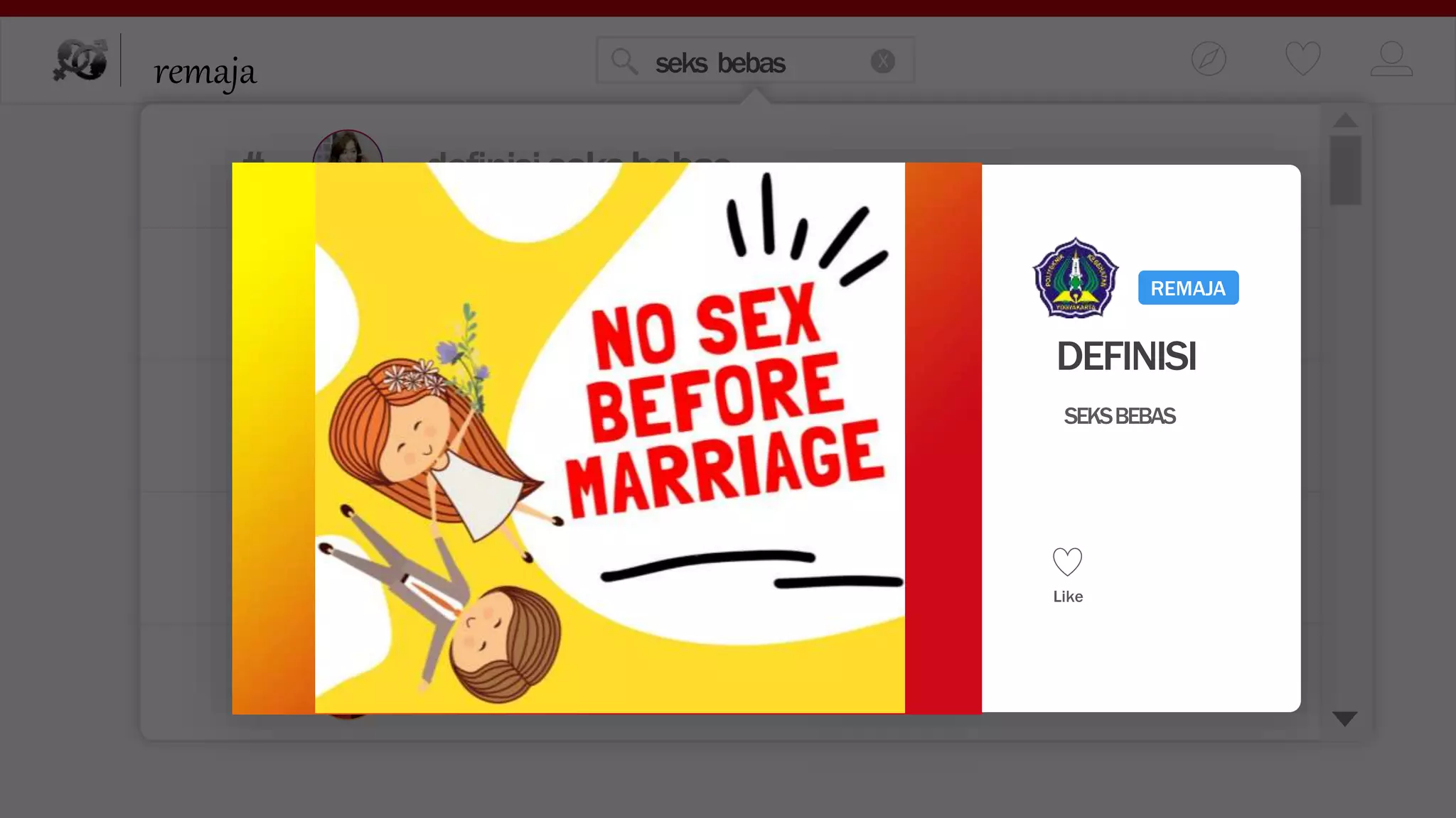 Seks Bebas pada Remaja | PPTX