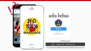 Seks Bebas pada Remaja | PPTX