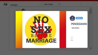 Seks Bebas pada Remaja | PPTX