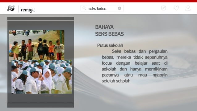 Seks Bebas pada Remaja | PPTX