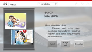 Seks Bebas pada Remaja | PPTX