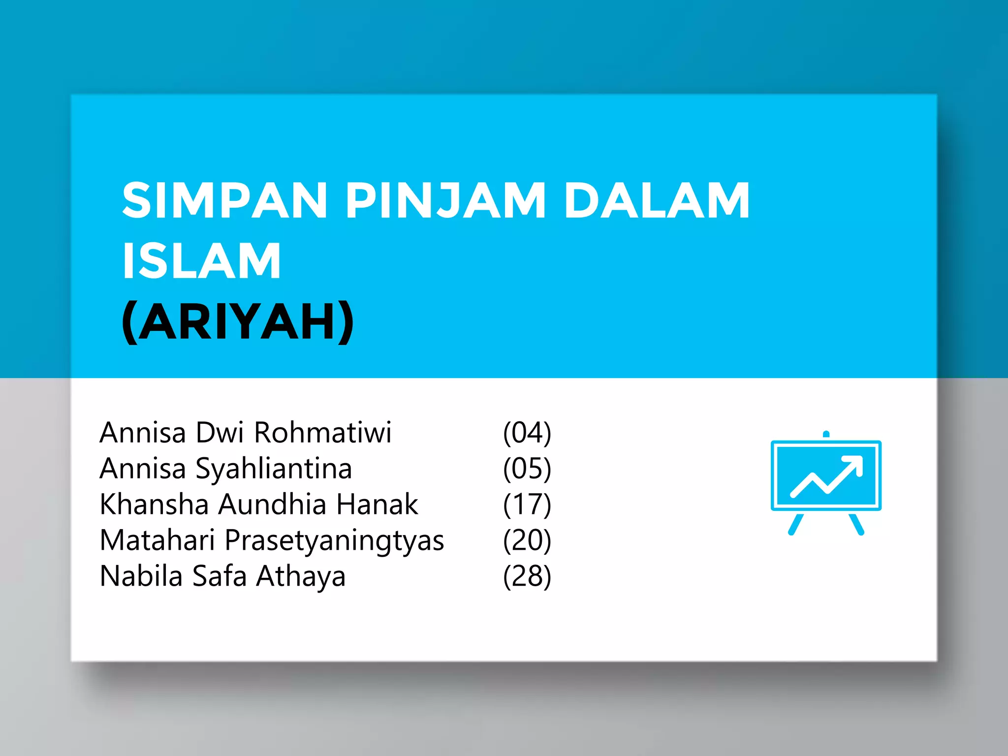 simpan pinjam dalam Islam (Ariyah) | PPTX
