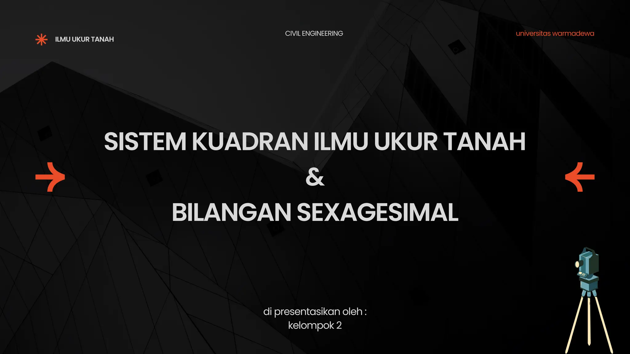 BILANGAN SEXAGESIMAL dan SISTEM KUADRAN ILMU UKUR TANAH UNTUK PENGANTAR ...