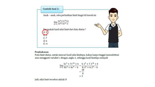 materi limit | PPTX