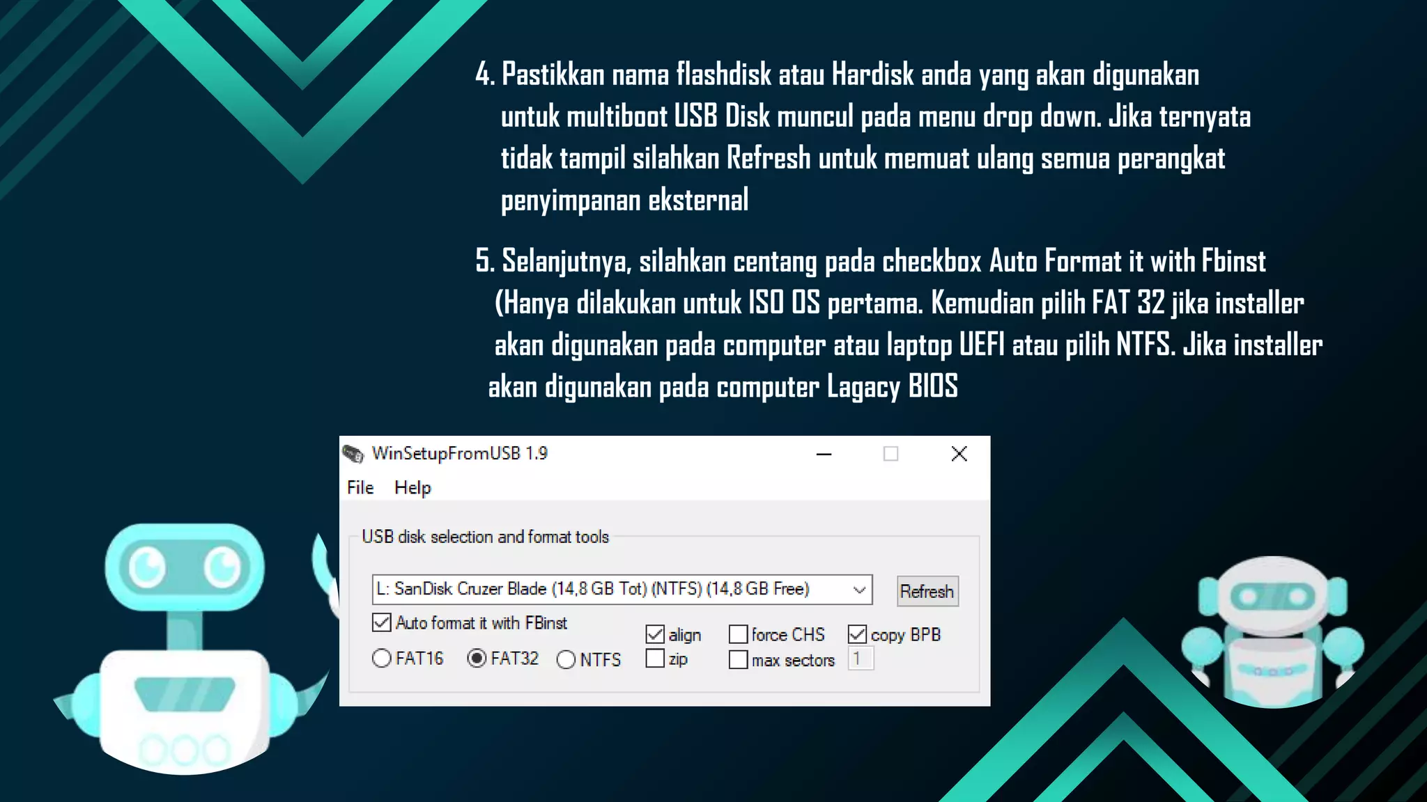 Kelompok2 tugas project akhir multiboot usb (windows dan linux) | PPT