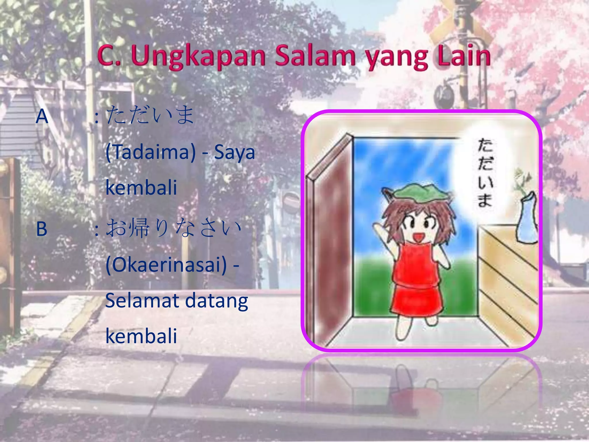 Salam dalam bahasa Jepang | PPTX