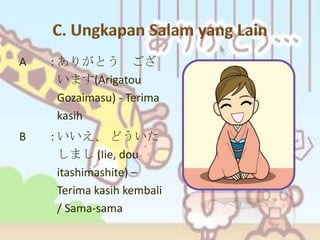 Salam dalam bahasa Jepang | PPTX