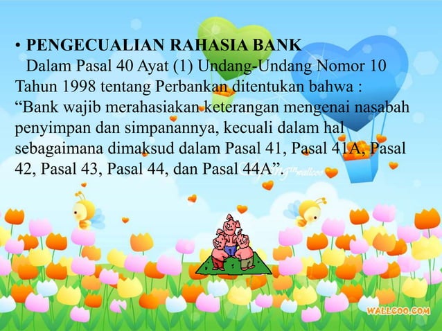 Perlindungan Dana Simpanan Nasabah | PPT